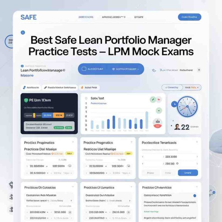 Best SAFe Lean Portfolio Manager Mock Tests For 2026 – LPM Mock Exams