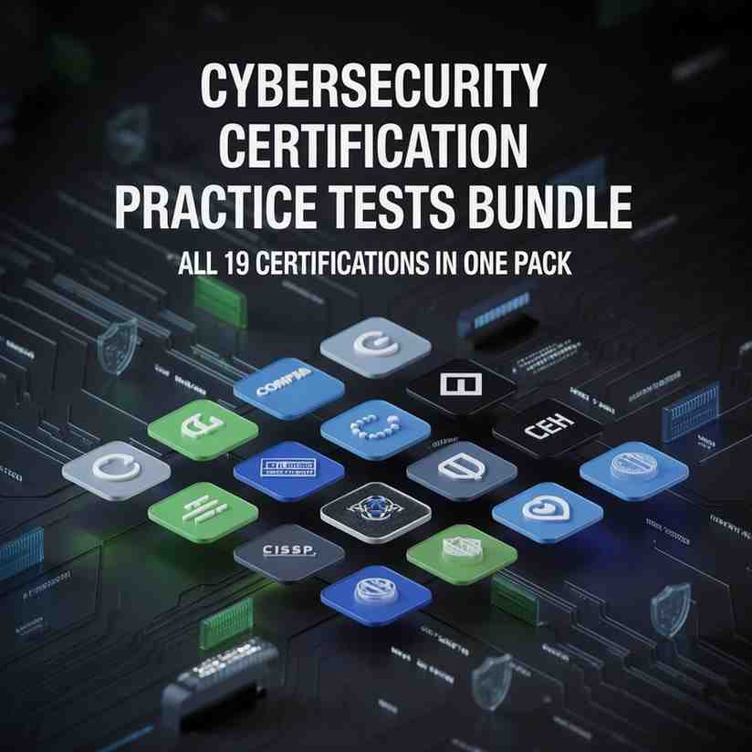 CyberSecurity Certification Practice Tests Bundle 2026 – All 19 ...